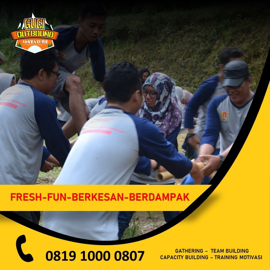 Outbound Capacity Building Guci Ashafana, Tiket & Voucher, Objek Wisata di Carousell