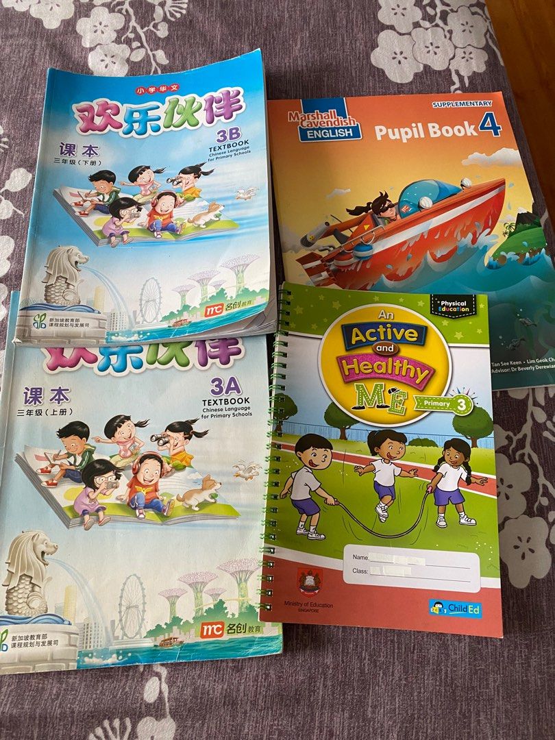 P3 Chinese textbook and CCE and Small reader, Hobbies & Toys, Books ...