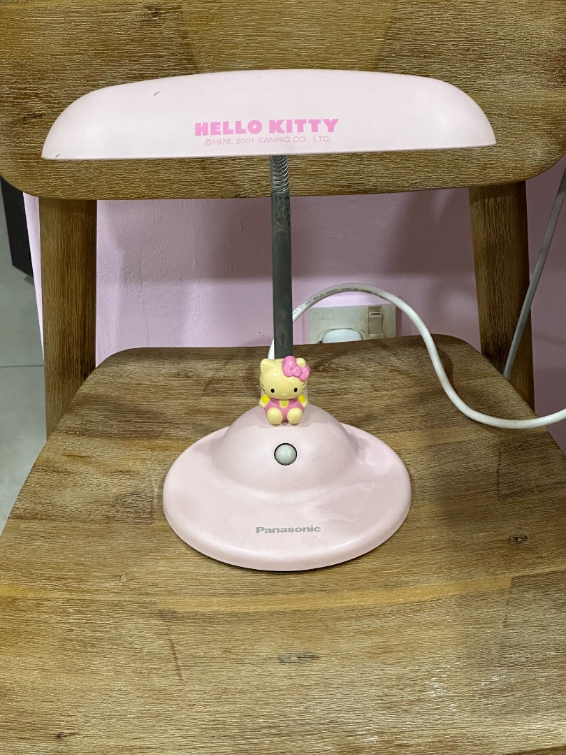 Panasonic Hello Kitty Desk Lamp, Furniture & Home Living, Lighting ...