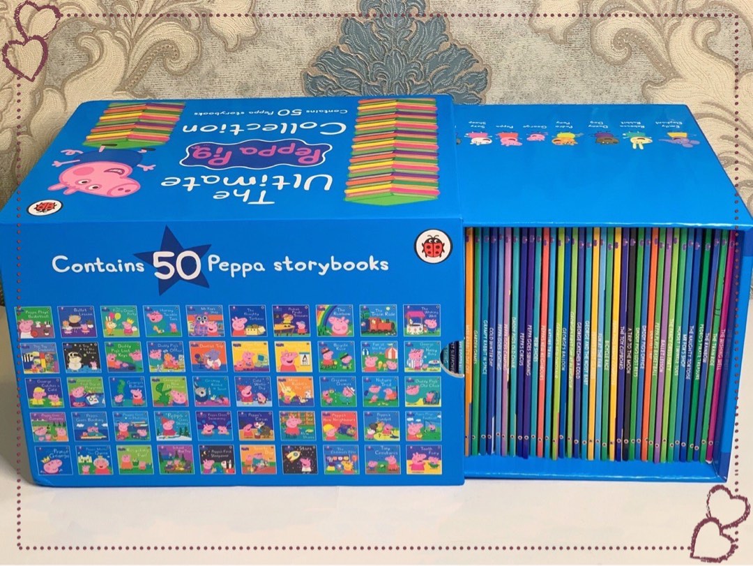 Peppa Pig Book Set: The Ultimate Peppa Pig, Hobbies & Toys, Books ...