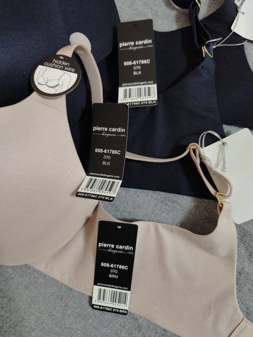 Pierre Cardin Bra Size 70C, Women's Fashion, New Undergarments ...