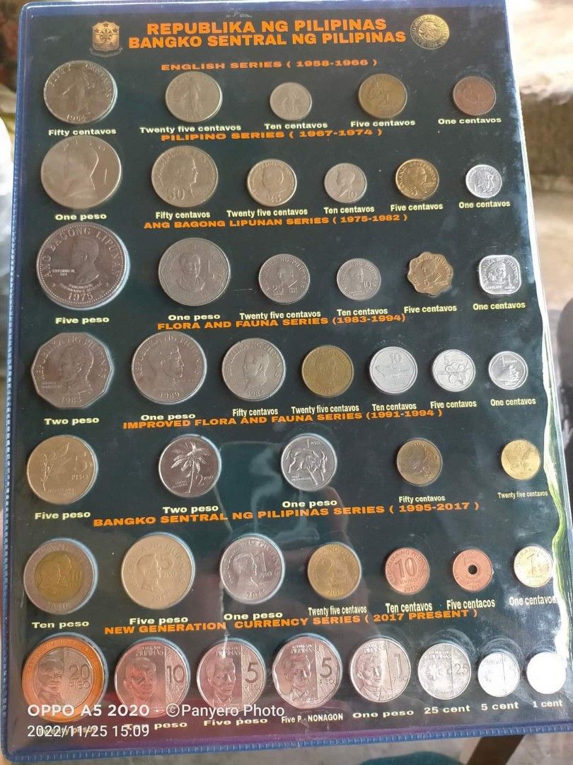 Pinoy coins complete set, Hobbies & Toys, Memorabilia & Collectibles ...