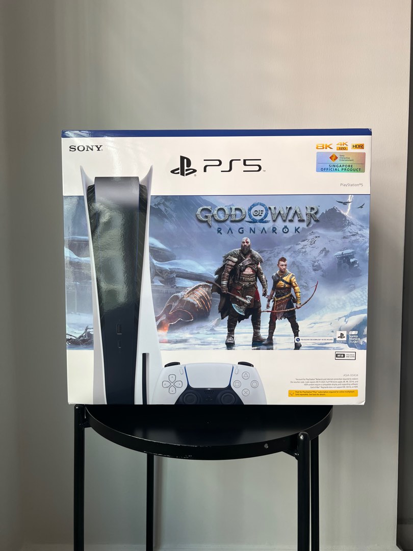 PlayStation 5 - God Of War Ragnarok Bundle, Video Gaming, Video Game ...