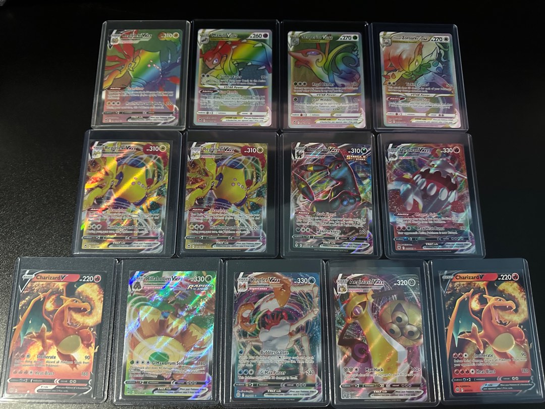 Pokemon TCG singles Rainbow & vmax | Silver tempest | Astral Radiance ...