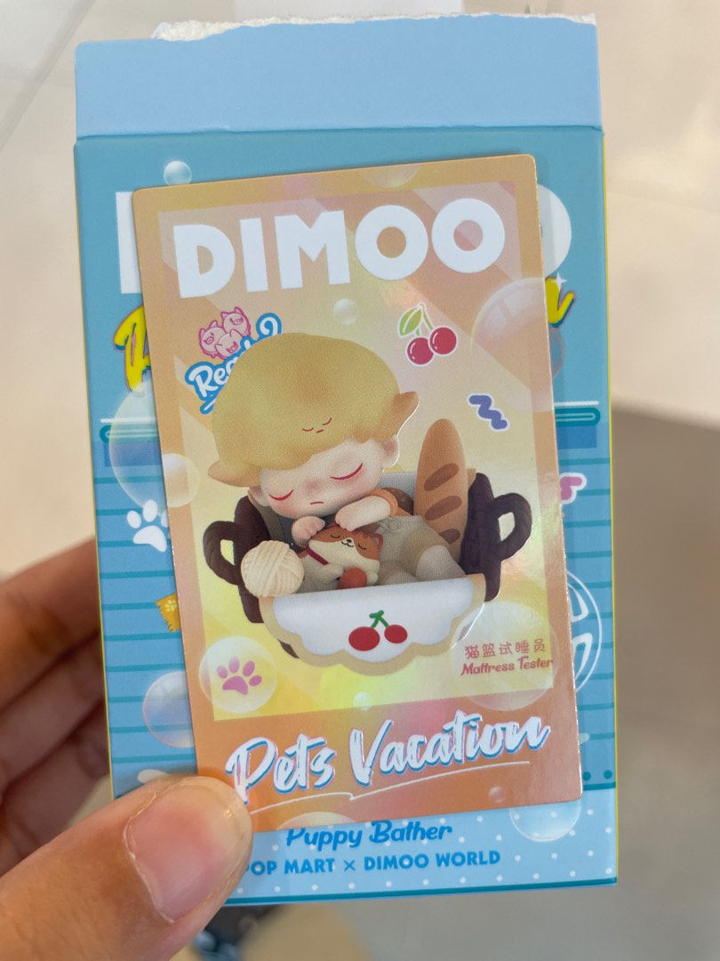 popmart dimoo pets vacation mattress tester, Hobbies & Toys ...
