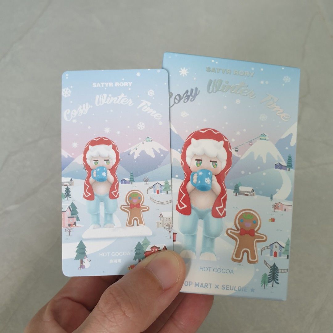 Popmart pop mart blind box blindbox Satyr Rory Cosy cozy Winter Time ...