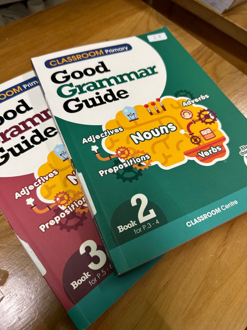 Primary Grammar Guide 小學文法練習, 興趣及遊戲, 書本 & 文具, 教科書 - Carousell