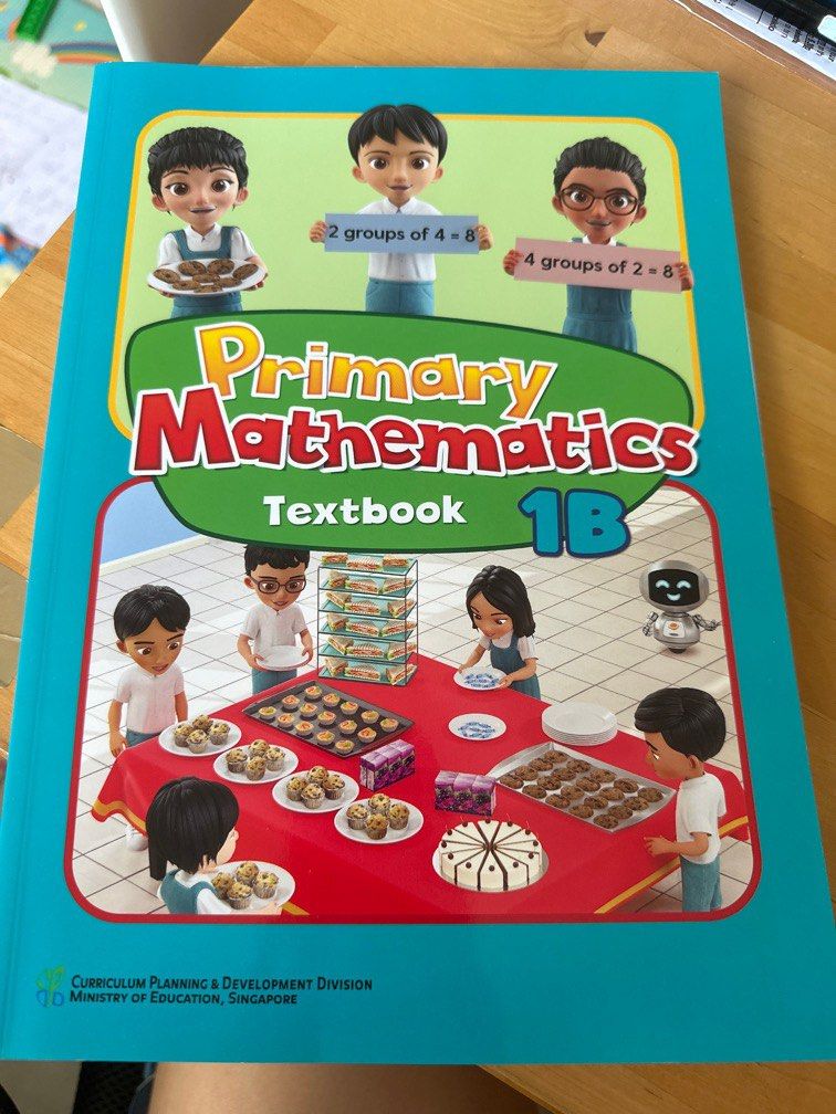 Primary Mathematics Textbook 1B, Hobbies & Toys, Books & Magazines ...