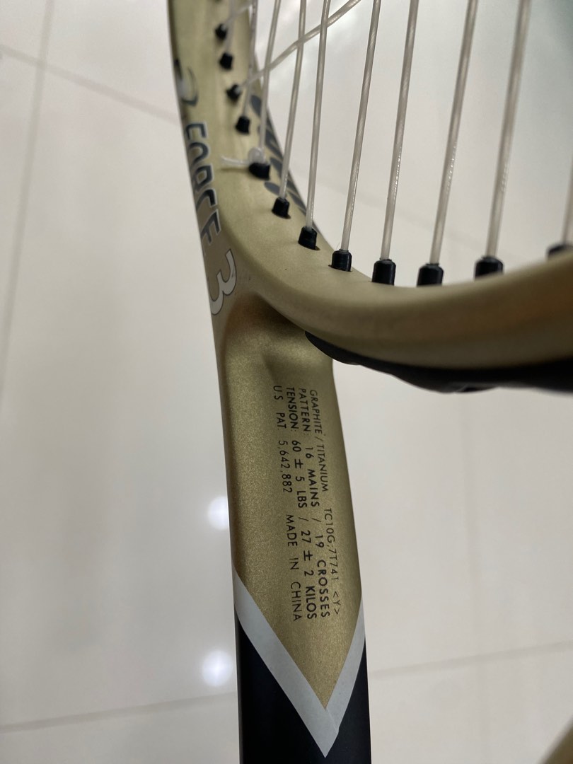 Prince Force 3, Sports Equipment, Sports & Games, Racket & Ball Sports ...