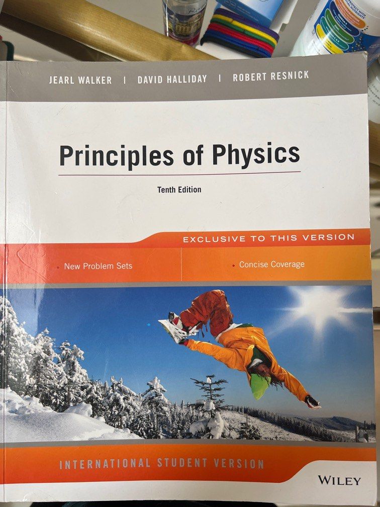 Principles of Physics 10th Edition, Hobbies & Toys, Books & Magazines, Textbooks on Carousell
