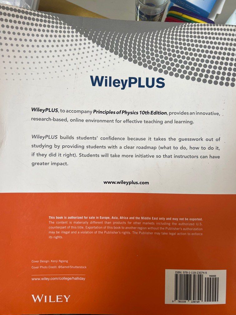 Principles of Physics 10th Edition, Hobbies & Toys, Books & Magazines, Textbooks on Carousell