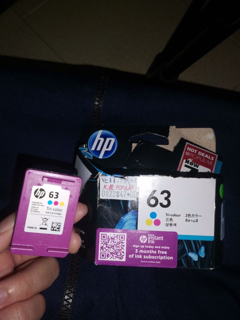 HP Printer Tri-colour Ink, Computers & Tech, Printers, Scanners ...