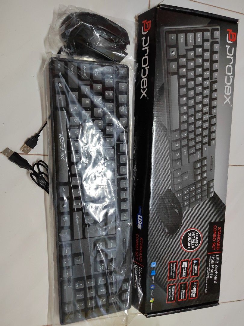 probex keyboard mouse combo set, Computers & Tech, Parts & Accessories ...