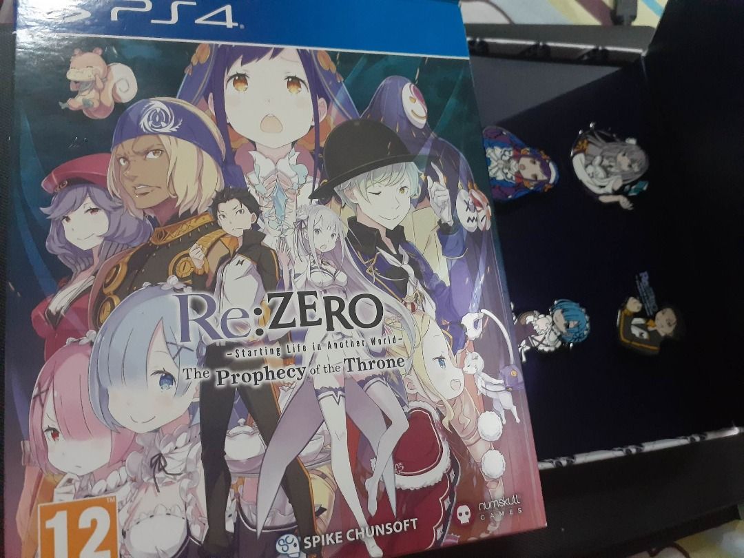 PS4 Re:Zero - Starting Life in Another World - The Prophecy of the Throne (Day One Edition ...