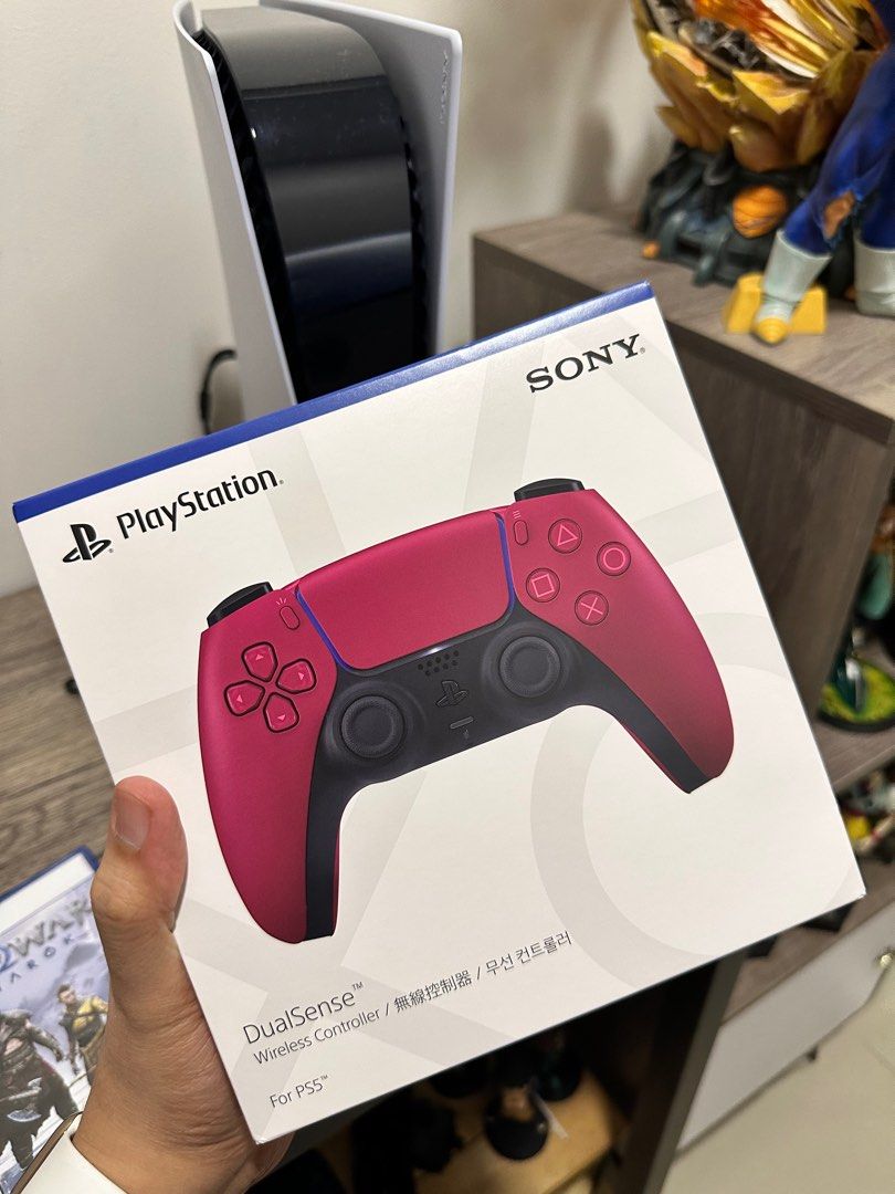 PS5 Dual sense controller cosmic red, Video Gaming, Video Game Consoles ...