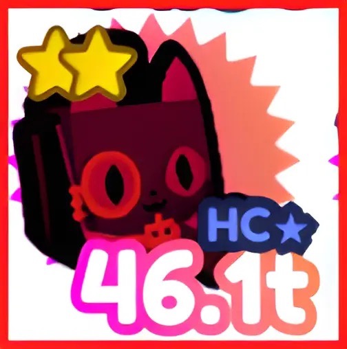 PSX Pet Simulator X Hardcore Legendary Pet - Rainbow Rich Cat., Video ...