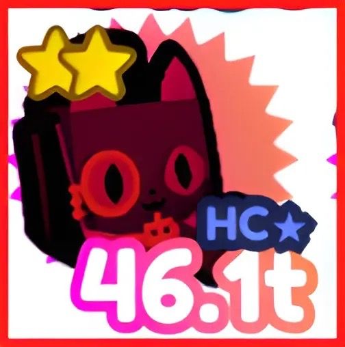 PSX Pet Simulator X Hardcore Legendary Pet - Rainbow Rich Cat., Video ...