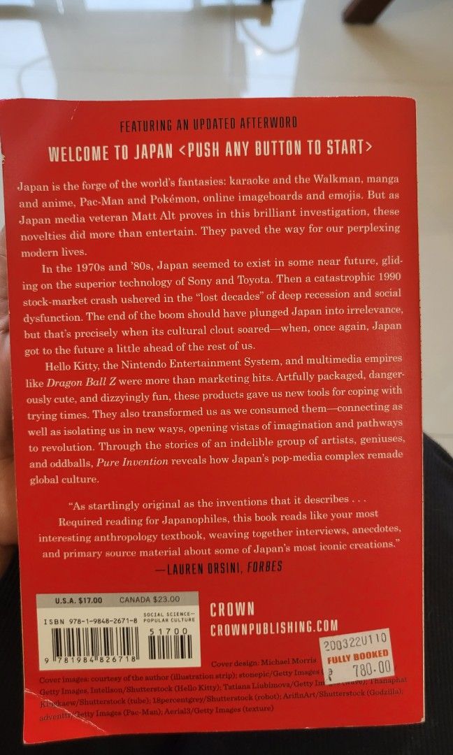 Pure Invention: How Japan Made the Modern World by Matt Alt, Hobbies ...