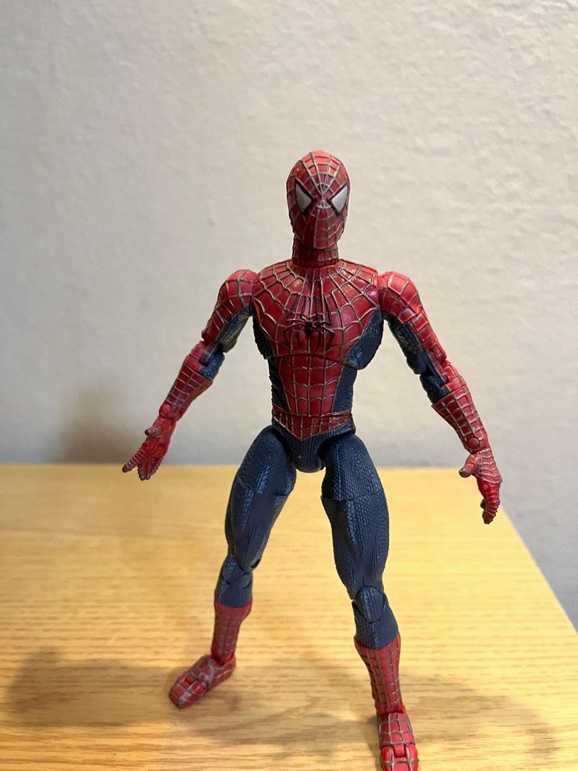 RARE toybiz spiderman Tobey maguire, Green Goblin,Doc Ock action figure ...