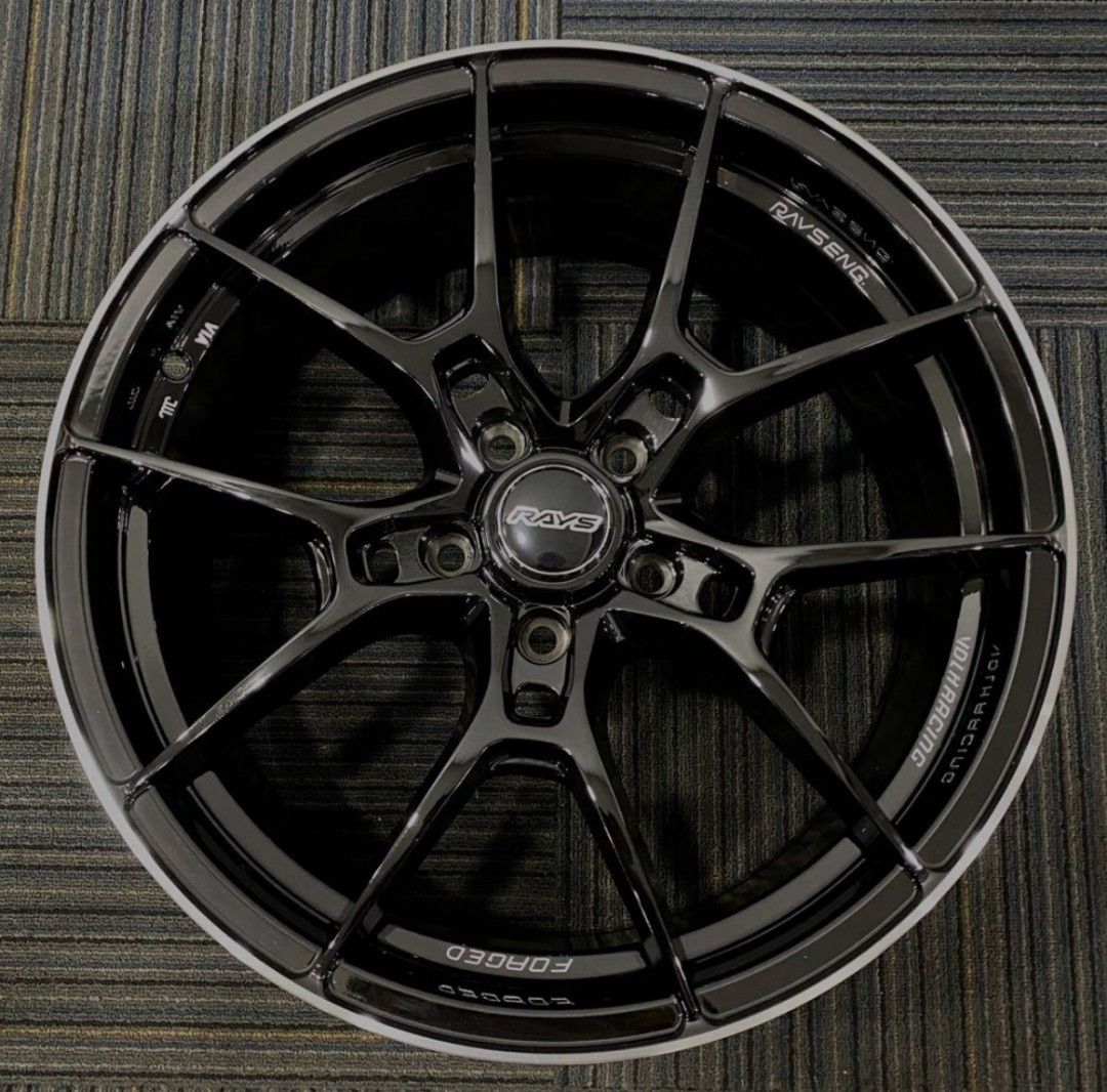 Rays Volk Racing G025 Forged 18 inches, Car Accessories, Tyres & Rims ...
