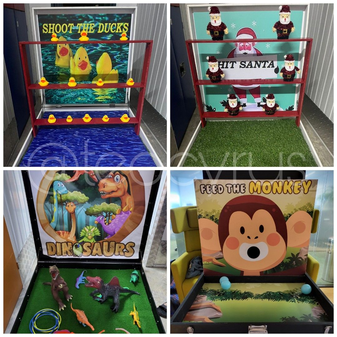Rental of Game Booth / Carnival Game Stall, Lifestyle Services, Event ...
