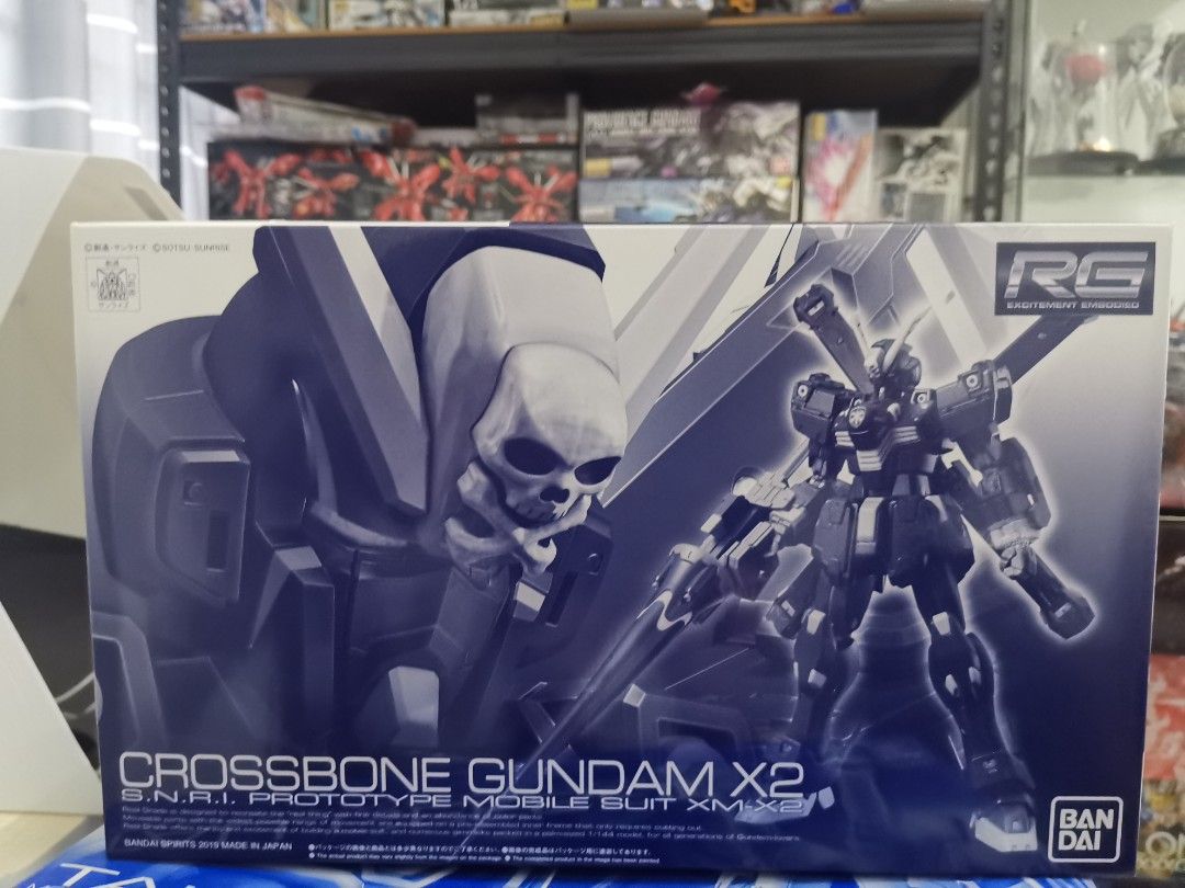 RG Gundam Crossbone X2, Hobbies & Toys, Toys & Games on Carousell