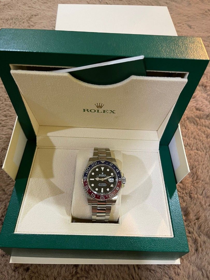 ROLEX PEPSI GMT 2022 MODEL., Luxury, Watches on Carousell