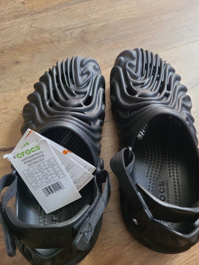 Salehe bembury x Crocs sasquatch, Luxury, Sneakers & Footwear on Carousell