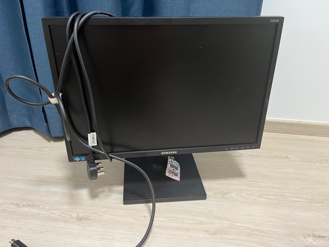 S22E450 samsung monitor 22inch screen, Computers & Tech, Desktops on ...