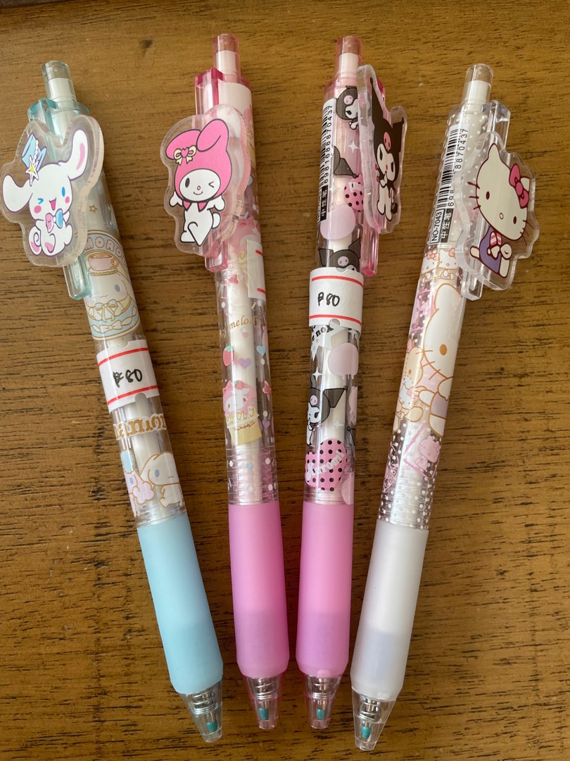 Sanrio Pens 4, Hobbies & Toys, Stationary & Craft, Stationery & School ...