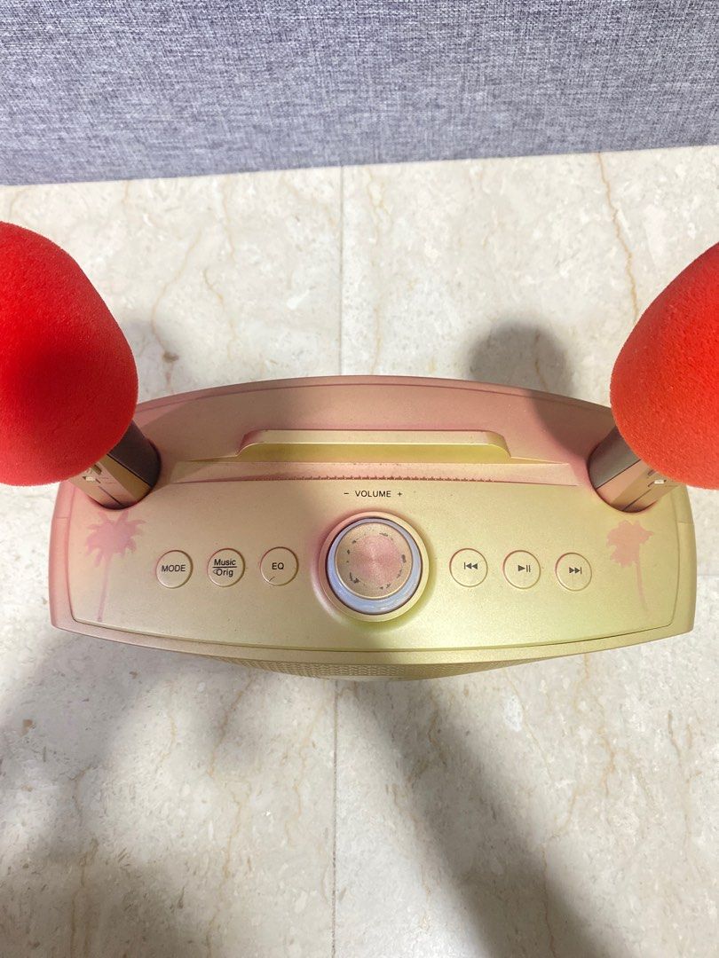 SDRD wireless karaoke set, Audio, Microphones on Carousell