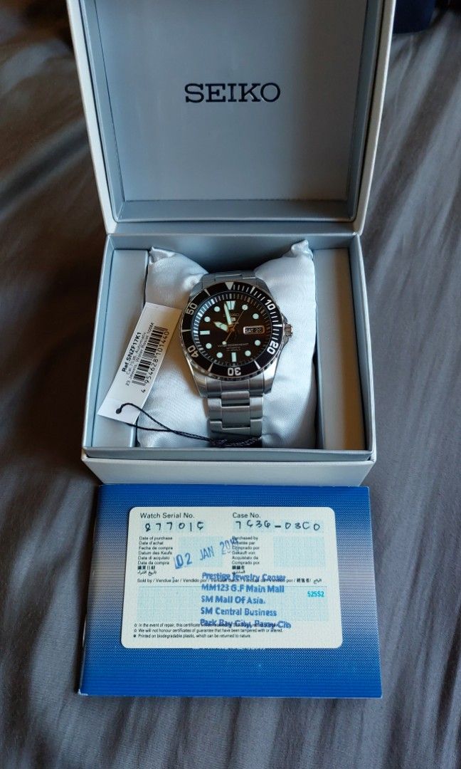 Seiko Sea Urchin SNZF17K1, Men's Fashion, Watches & Accessories ...