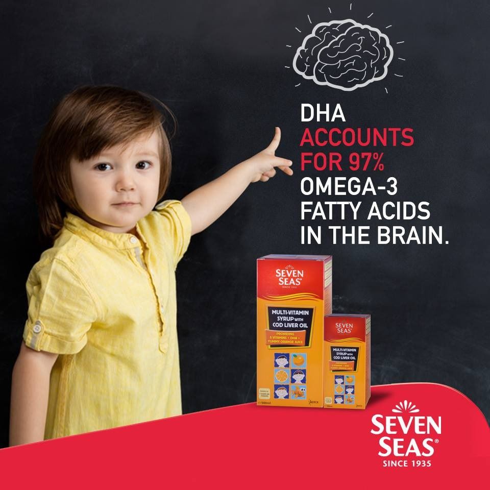 SEVEN SEAS MULTI-VITAMIN SYRUP WITH COD LIVER OIL, Health & Nutrition ...