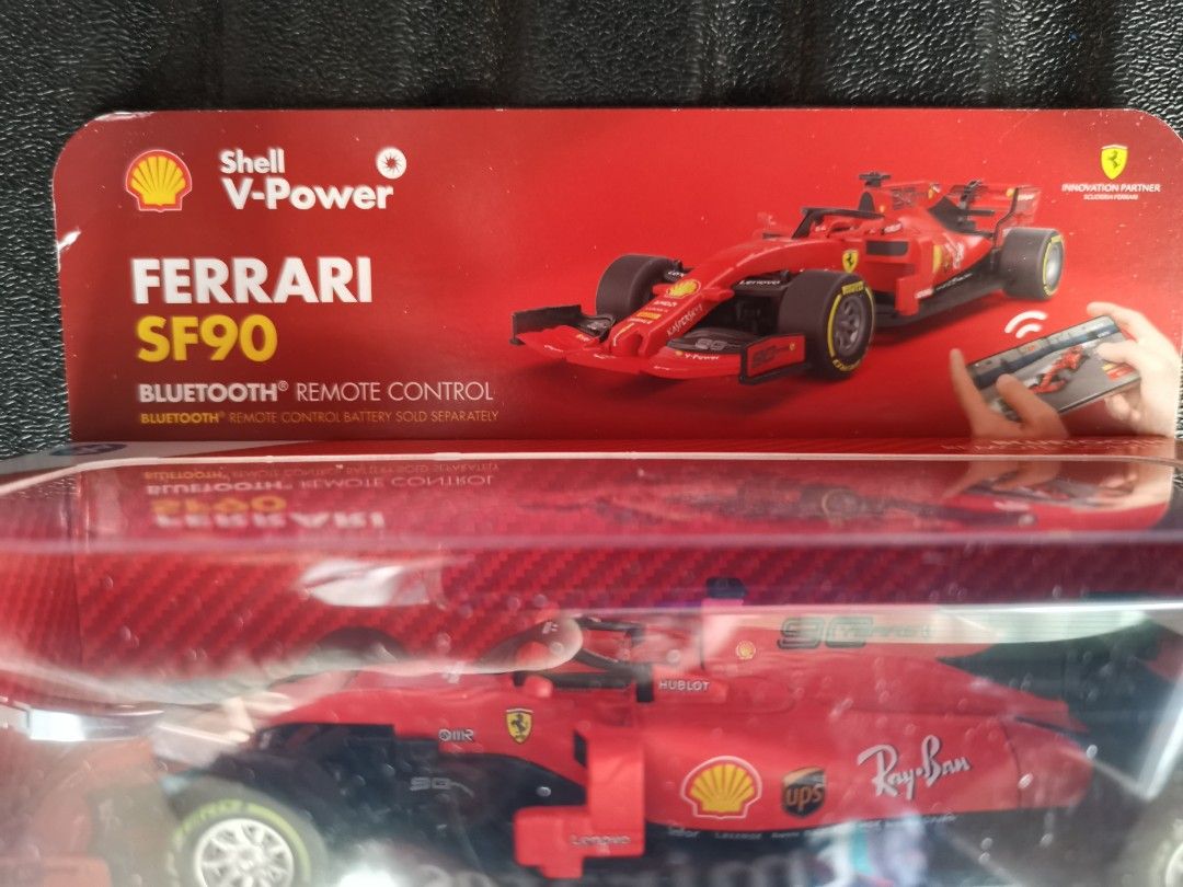 Koleksi Shell Motorsport Ferrari SF90 + Bateri Kawalan Jauh Bluetooth ...