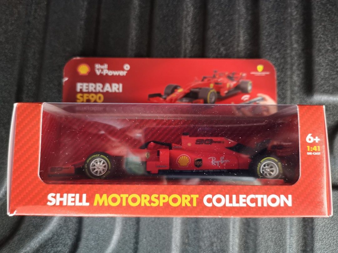 Koleksi Shell Motorsport Ferrari SF90 + Bateri Kawalan Jauh Bluetooth ...