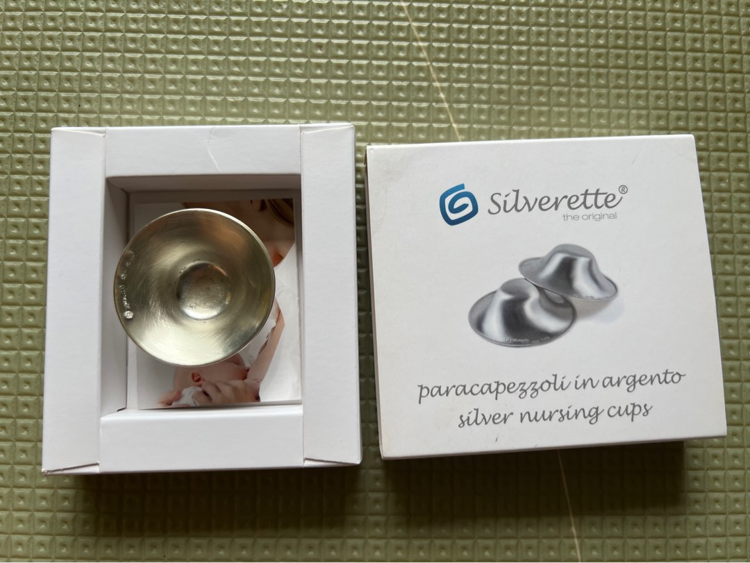Silverette silver nursing cups, Babies & Kids, Maternity Care on Carousell