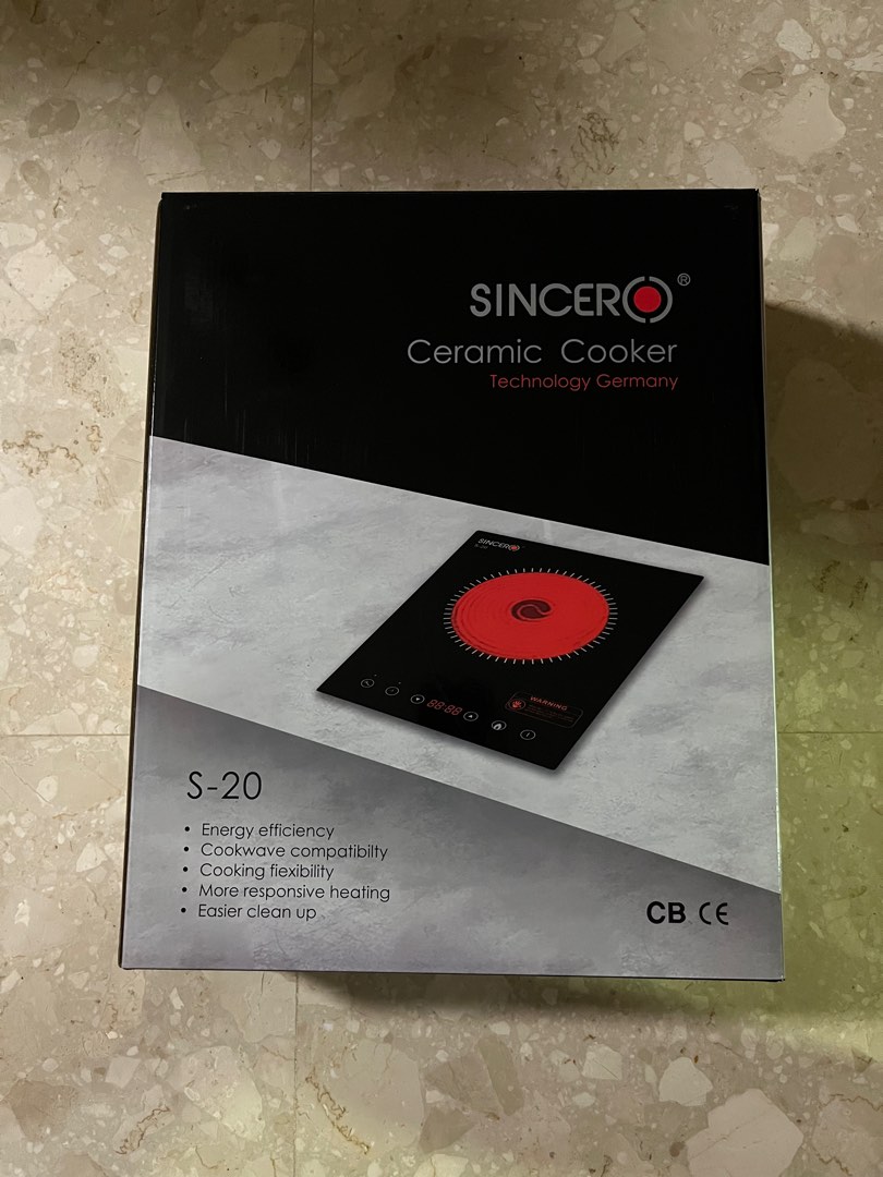 SINCERO CERAMIC COOKER (S-20), TV & Home Appliances, Kitchen Appliances ...