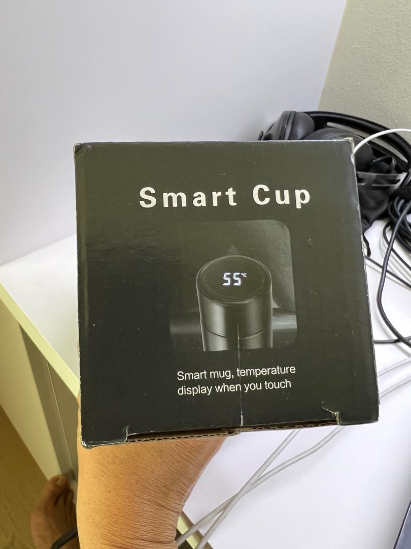 Smart cup LED temperature display, Furniture & Home Living, Kitchenware ...