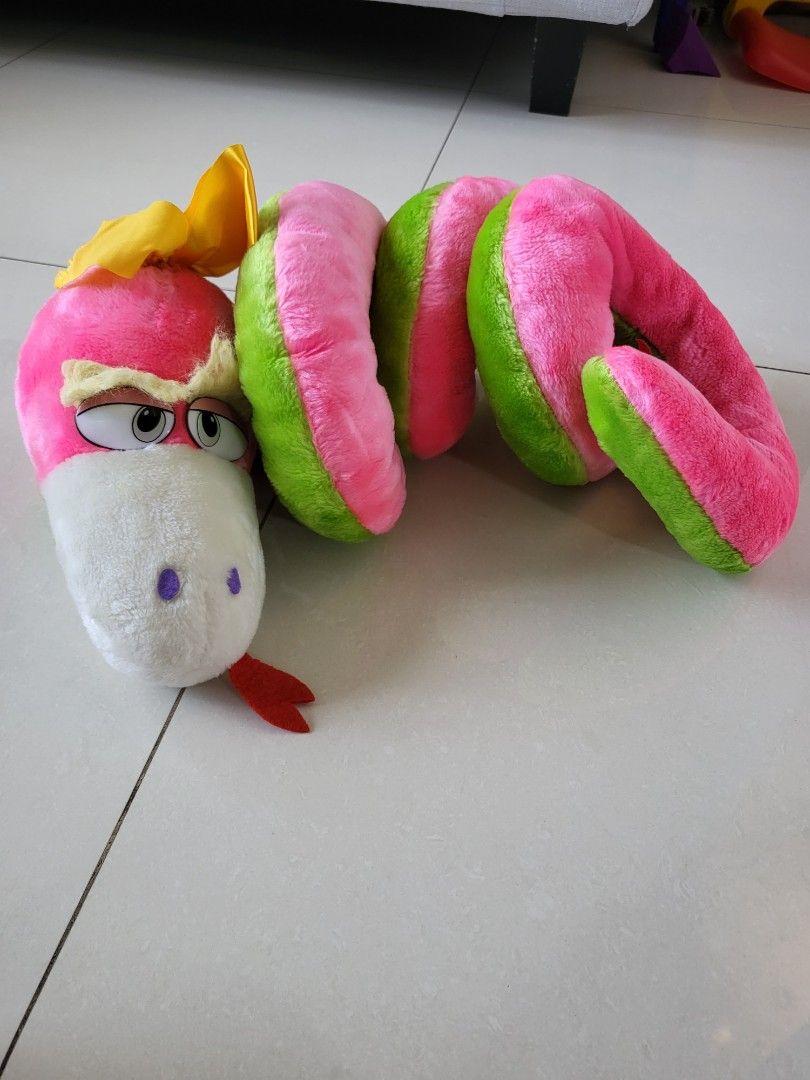 Soft toy snake, Hobbies & Toys, Toys & Games on Carousell