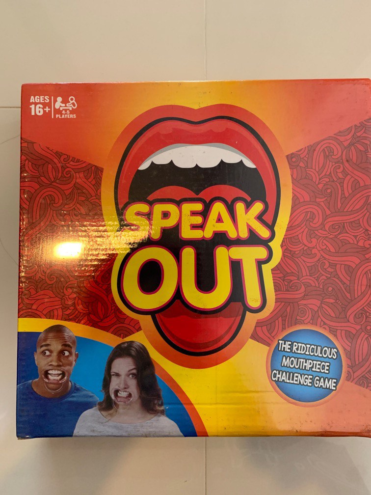 Speak out game, Hobbies & Toys, Toys & Games on Carousell