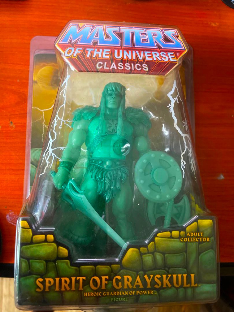 Spirit of Grayskull MOTU classics figure - rare figure, Hobbies & Toys ...