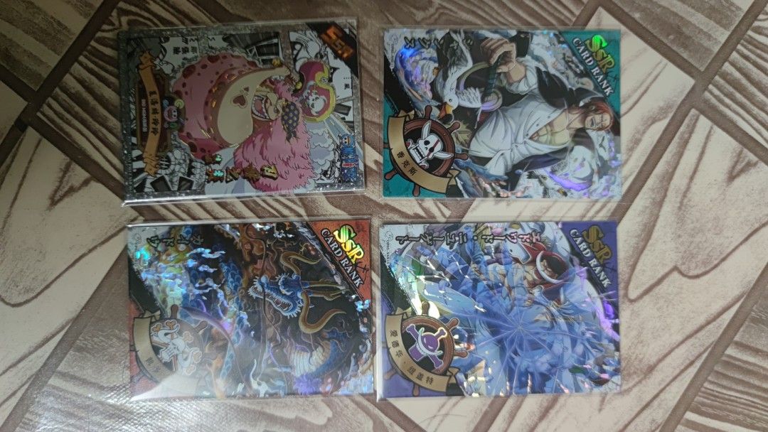 Ssr One piece cards. Old Yonkou, luffy and zoro, Hobbies & Toys, Toys ...