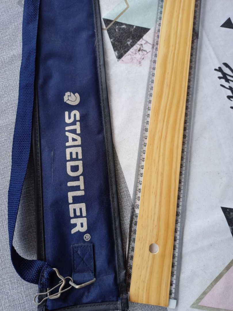 STAEDTLER T-SQUARE (24 inches) w/ freebies, Hobbies & Toys, Stationary ...