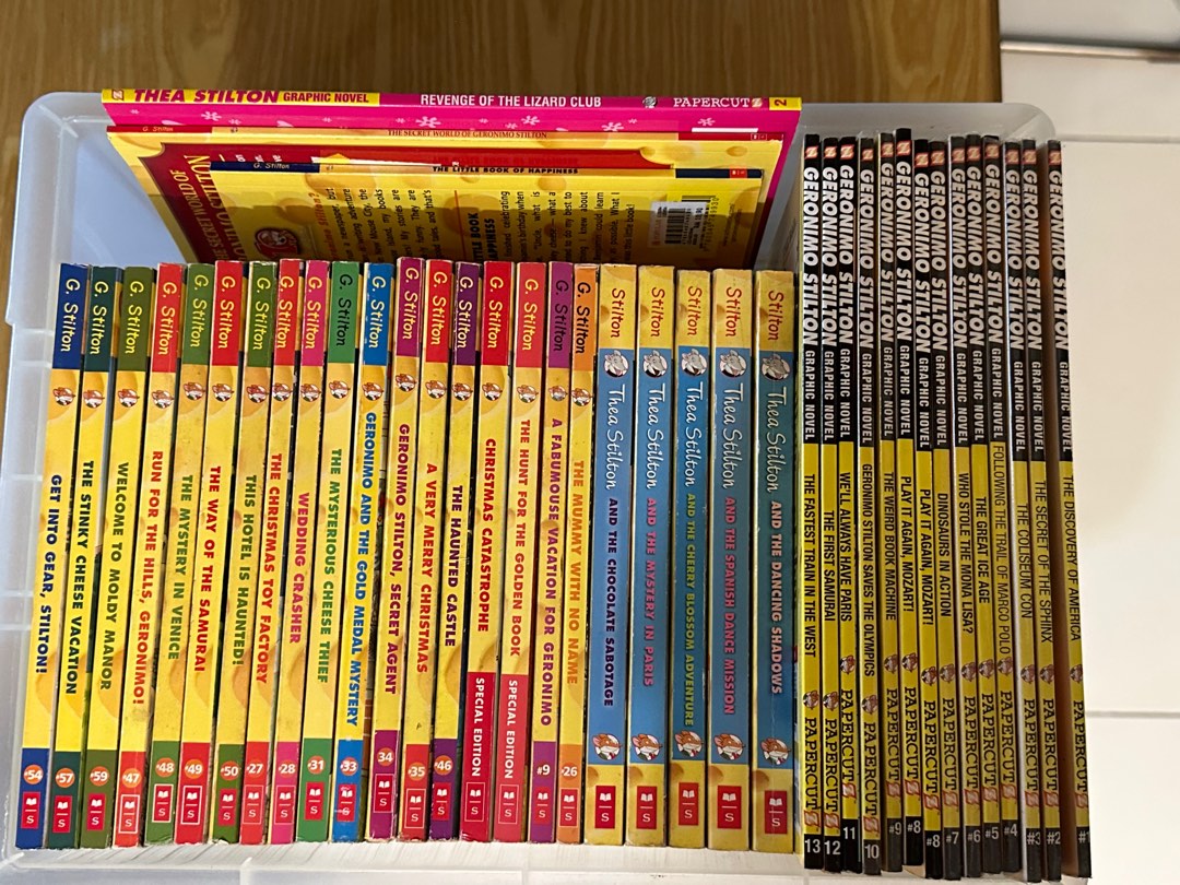 Story Books for sale (Geronimo Stilton, big nate, diary of wimpy kid ...