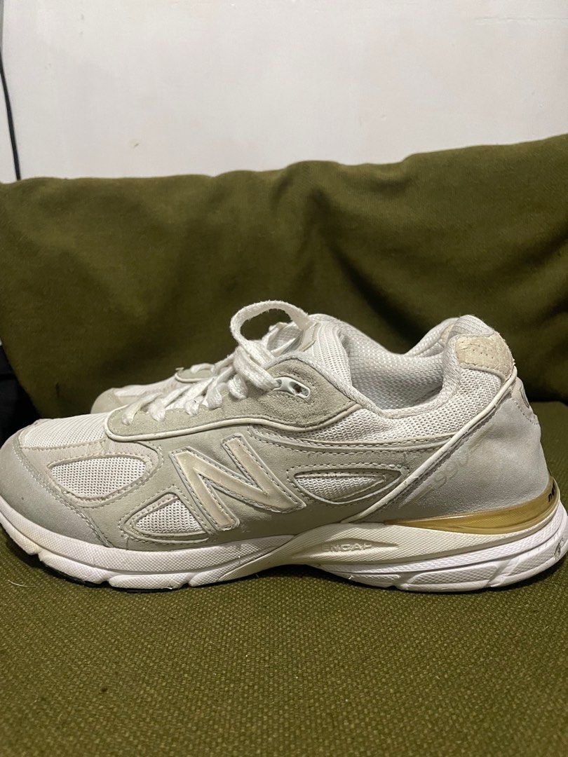 Stussy x new balance 990v4, Men's Fashion, Footwear, Sneakers on Carousell