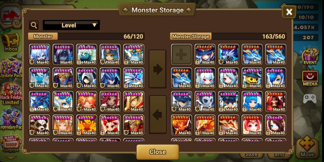Summoners war Asia 2 x lnd, Video Gaming, Video Games, Others on Carousell