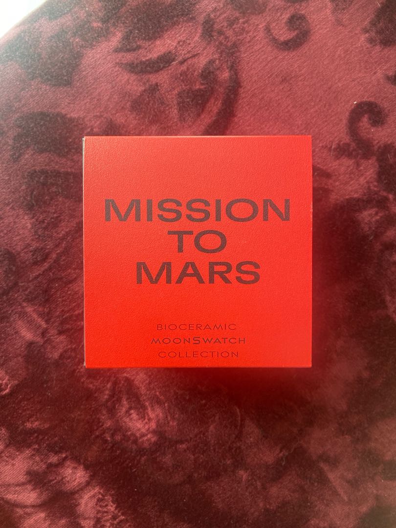 Swatch Omega: Mission to Mars, Men's Fashion, Watches & Accessories ...
