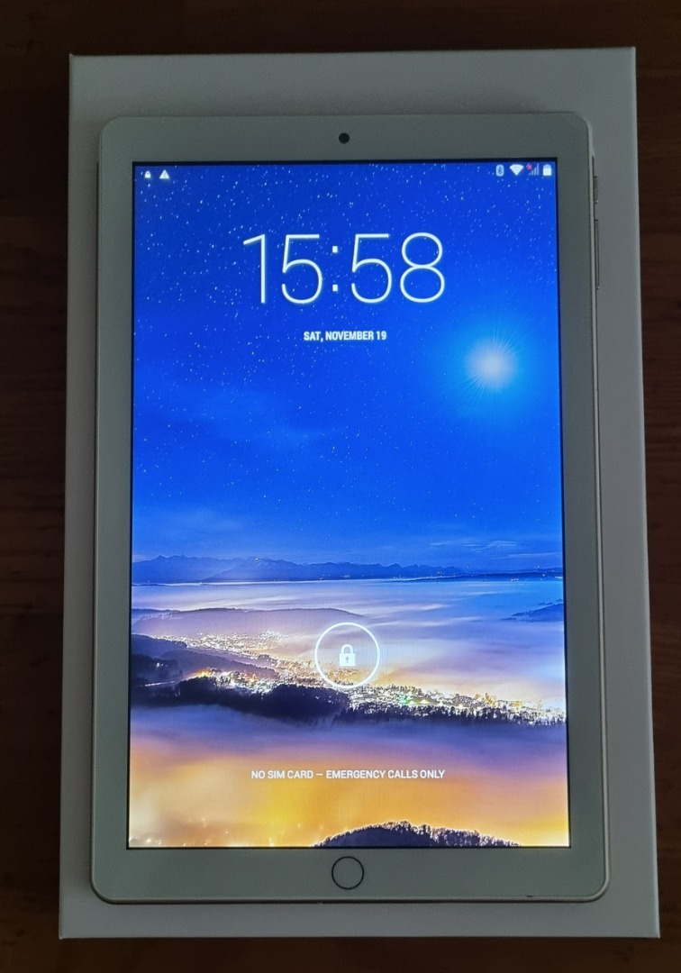 Tablet 10.1 Inches 4 Cores CPU RAM 1GB ROM 256GB WiFi+4G Gold [SG Stock ...