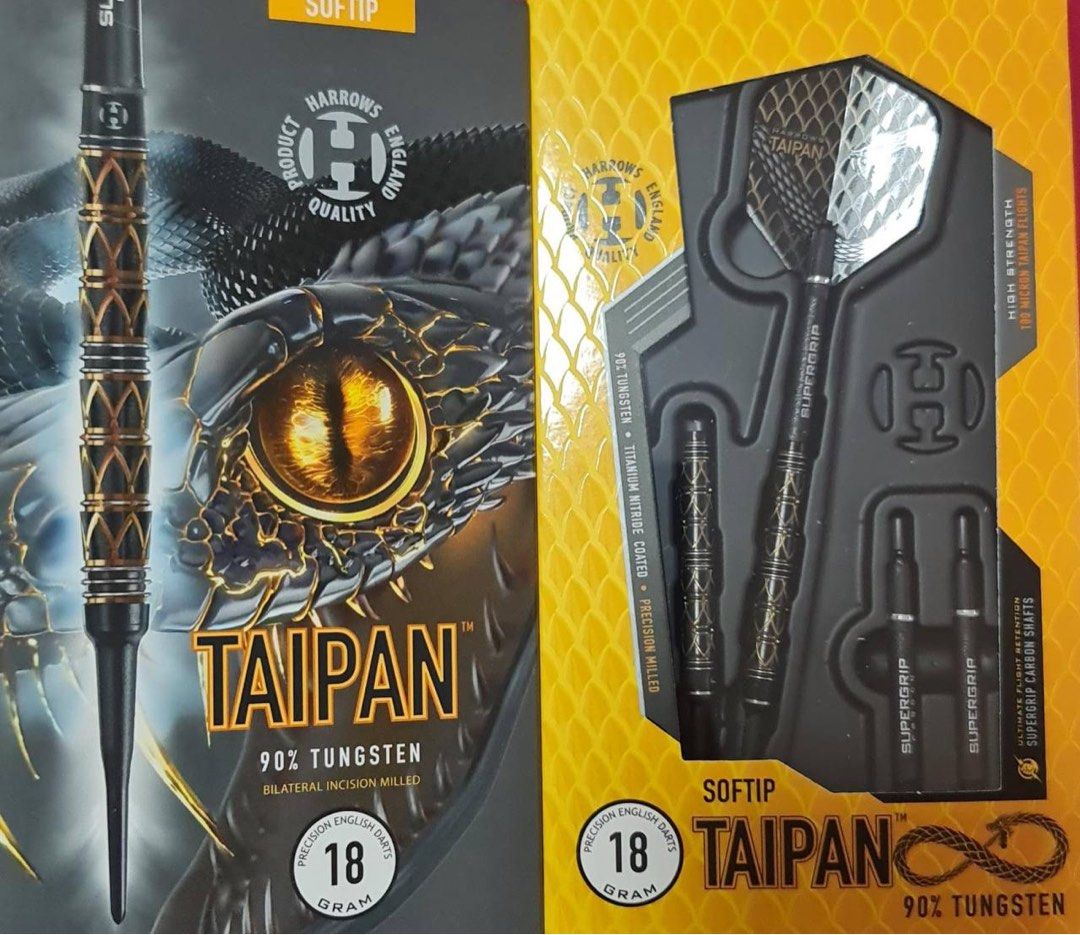 TAIPAN 18G Darts, Hobbies & Toys, Toys & Games on Carousell
