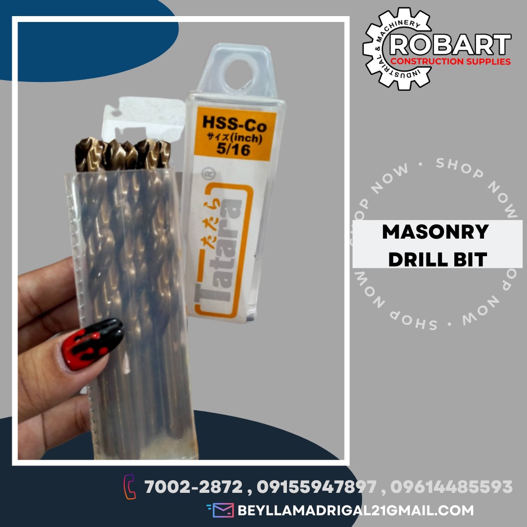 TATARA Masonry Drill Bit, Commercial & Industrial, Construction Tools ...